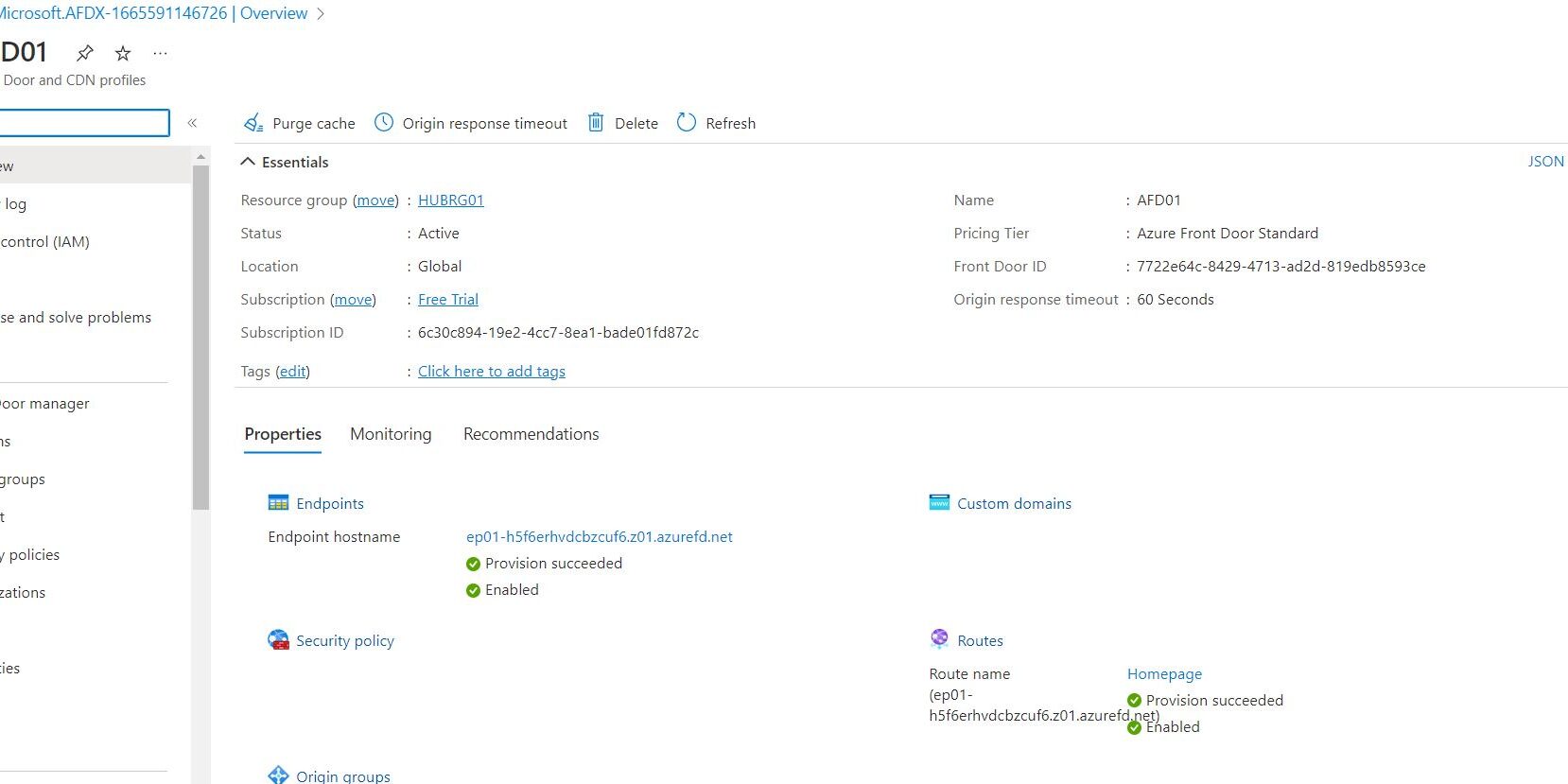 Azure Front Door And Cdn Profiles Hyaking